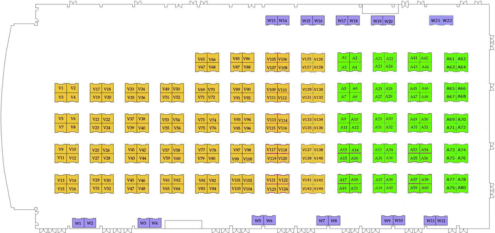 EPCON map – El Paso Comic Con